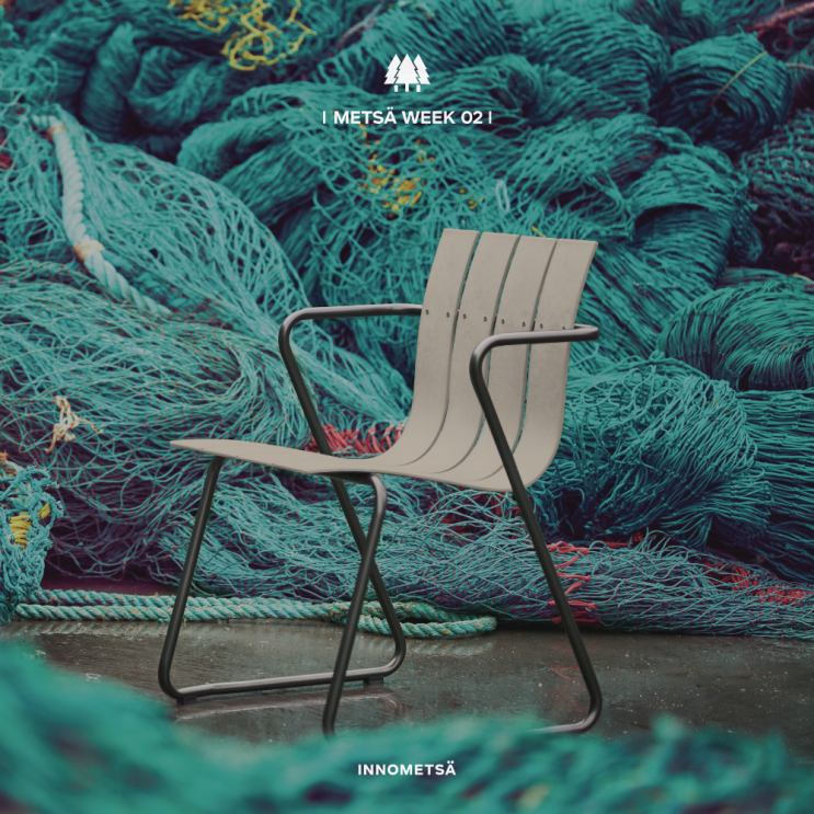 [METSÄ WEEK] 해양 환경 오염의 주범, 폐기 어망으로 만든 Ocean Chair —— day 2 : 네이버 블로그