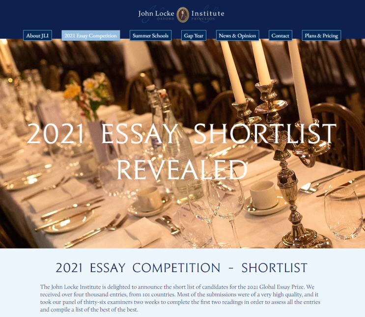 세계 에세이 대회 본선에 올랐어요 John Locke Essay Competition (feat.큰딸) : 네이버 블로그