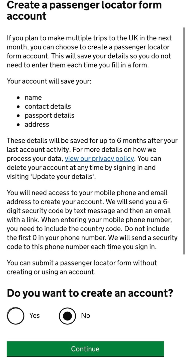 영국 승객위치 확인서 (Passenger Locator form, PLF) 작성하는 방법 : 네이버 블로그