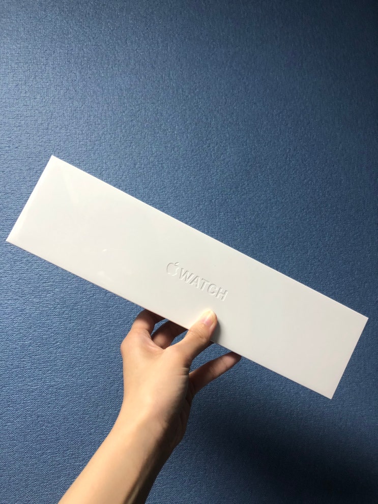 애플워치6개봉기 공유합니다. : 네이버 블로그