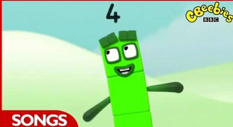 [넘버블럭스] Numberblocks Number Four Song 숫자4 노래 | 가사 : 네이버 블로그