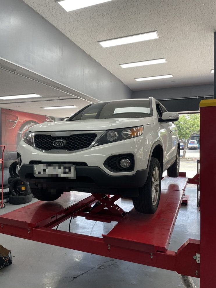 타이어프로 부산명지점 기아 쏘렌토r 23560r18 금호 쿠루젠프리미엄 타이어교환 네이버 블로그