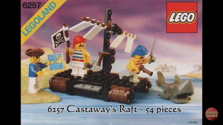 [설명서] 6257 해적과 상어 올드레고 공유!! : 네이버 블로그