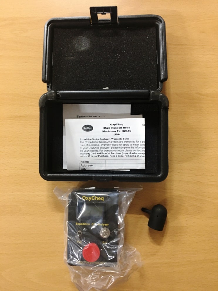 옥시첵 아날라이져 OXYCHEQ Analyzers 산소분석기, 일산화탄소분석기 : 네이버 블로그
