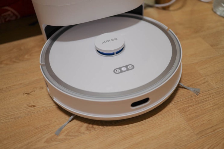 물걸레로봇청소기 거실청소기 엑스클리어 H30 Plus 개봉기 : 네이버 블로그