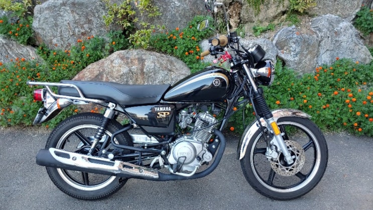 편안한 125cc 클래식 오토바이 야마하 YB125 SP 시승기 2탄 : 네이버 블로그