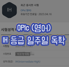 : all about OPIc (오픽할인, 오픽독학, 오픽IH, 오픽노잼, 여우오픽, 오픽서베이, 오픽모의고사, 오픽문제출제) : 네이버 블로그