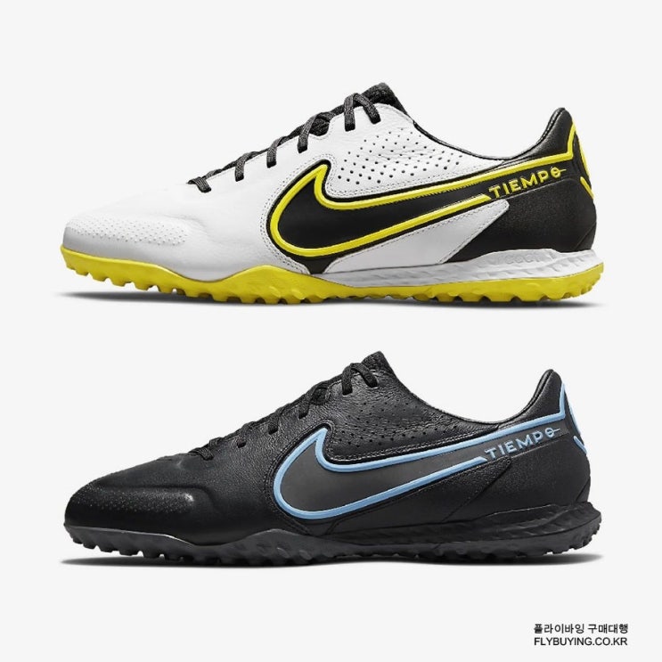 (남여2종)나이키 리액트 티엠포 레전드 9 프로 TF 풋볼 슈즈, 화이트 블랙, DA1192-107, DA1192-004 ...