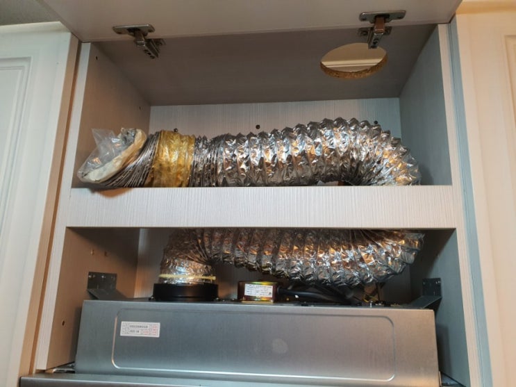 주방후드 연통 배관 셀프 교체 : 네이버 블로그