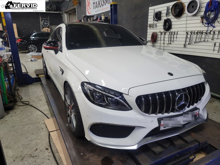 벤츠 C43 Amg 쿠페 Jsr퍼포먼스 커스텀 배기튜닝 부산 수입차 배기 전문 팀퍼비드 Jsr중통 순정라인 Jsr