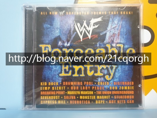 [음반]WWF Forceable Entry. : 네이버 블로그