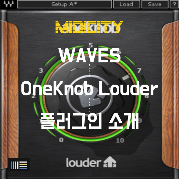 [WAVES] Oneknob Louder 플러그인 알아보기 : 네이버 블로그