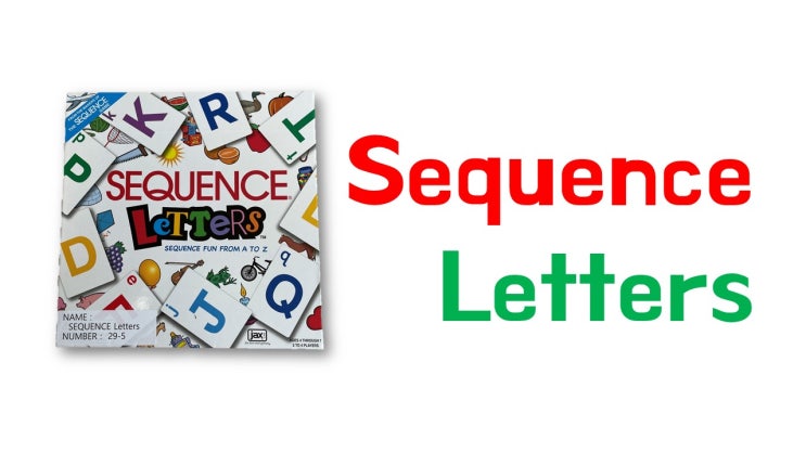 Sequence Letters (단어 공부 영어 보드게임) : 네이버 블로그