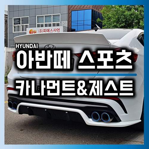 아반떼 스포츠 카나먼트 And 제스트 에어댐 튜닝 By 모터홀릭 네이버 블로그