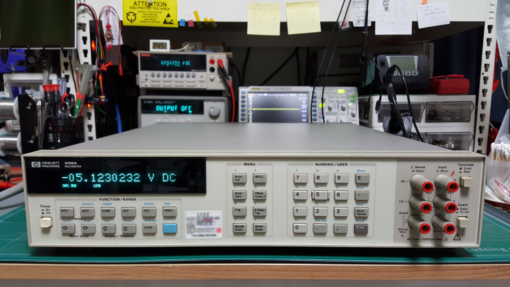 HP 3458A 8.5 Digit Digital Multimeter Recap & OPT001 Upgrade(HP 3458A ...