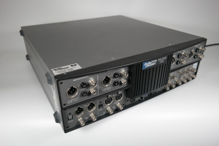중고계측기 Audio Precision SYS-2722 AUDIO Analyzer 오디오분석기 판매 렌탈 수리 교정 : 네이버 블로그