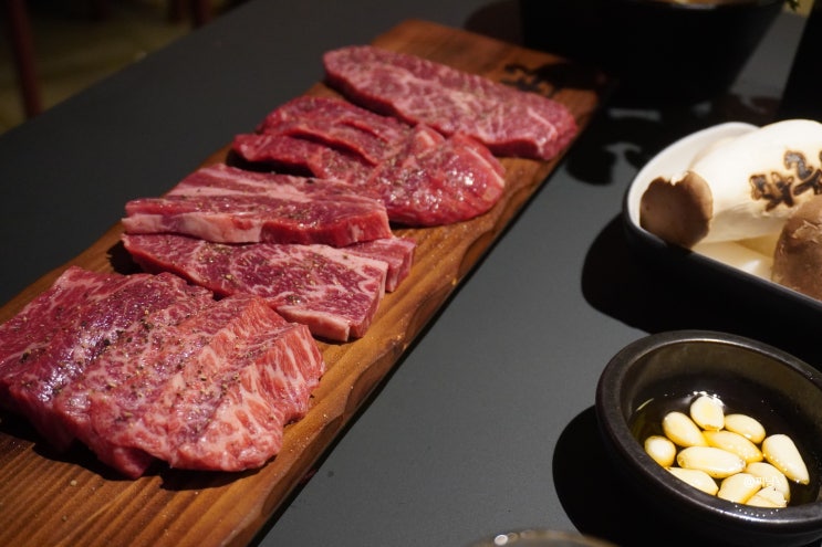 송도 소고기 와규 맛집 넓고 분위기좋았던 화룽 송도점 : 네이버 블로그