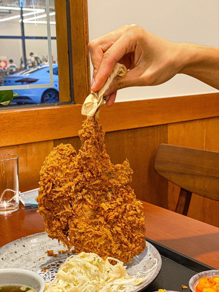 시흥 능곡동 돈까스 맛집 유미카츠, 토마호크 돈까스는 처음인걸? : 네이버 블로그