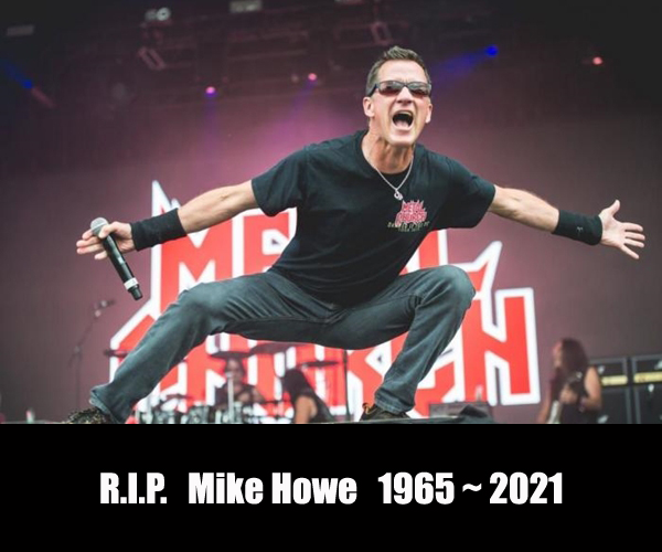 R.I.P... Mike Howe 1965 ~ 2021 (Metal Church) : 네이버 블로그