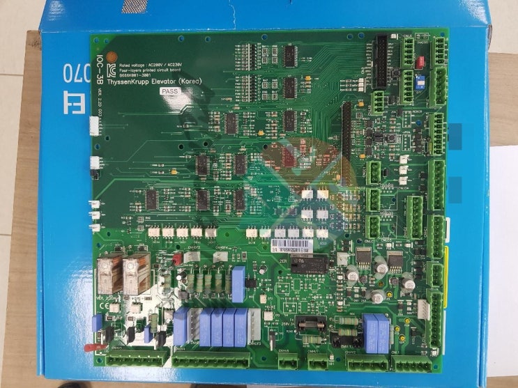 PCB / 티센크루프 IOC기판수리 / 티센승강기 PCB기판 IOC-3B수리 / 엘리베이터pcb수리 / 승강기기판수리 / pcb ...