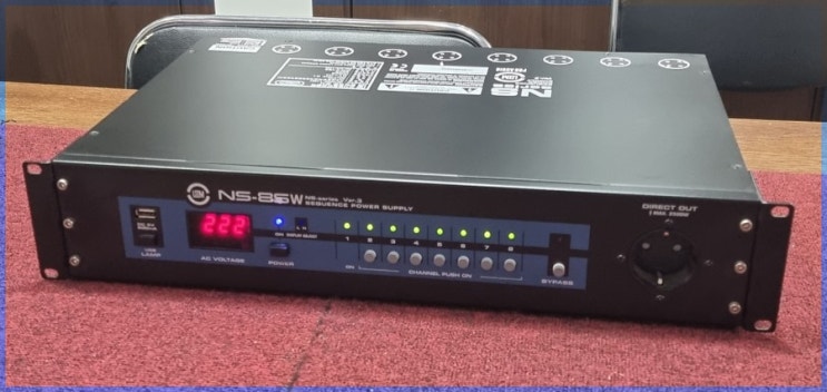 순차전원공급기 림 LEEM NS 8SW 8채널 전원분배기 : 네이버 블로그