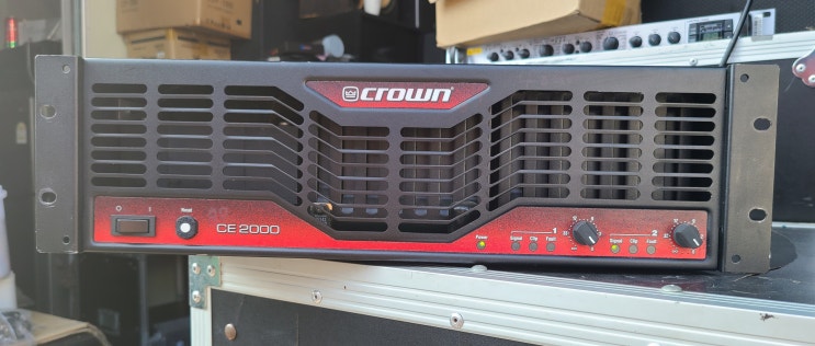 CROWN CE1000 크라운 파워앰프 900와트 : 네이버 블로그