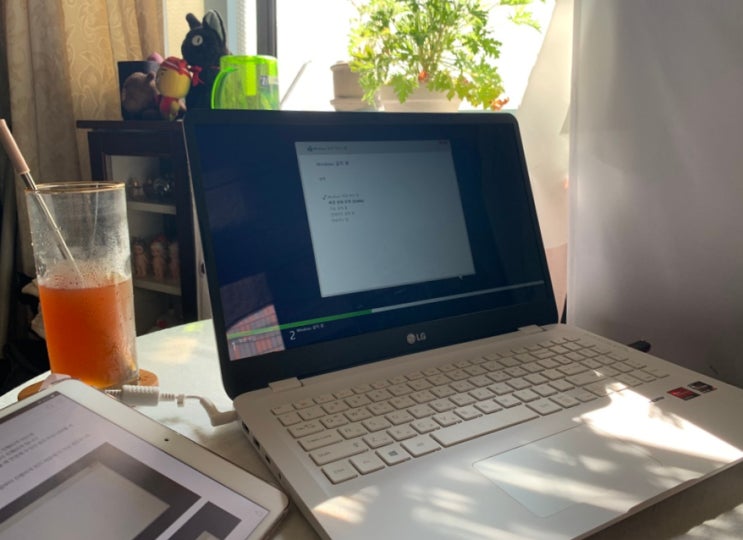 LG울트라PC 프리도스 윈도우10 설치 따라하기 : 네이버 블로그