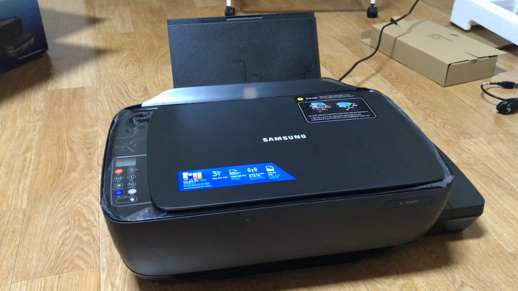 삼성전자 정품 무한잉크 프린터 복합기 SL-J1560W 사용법 / 설치 리뷰 : 네이버 블로그