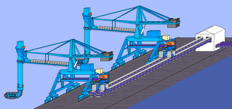 연속 석탄하역기 Continuous Ship Unloader : 네이버 블로그