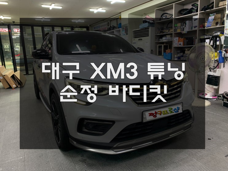 대구 XM3 순정 바디킷 : 네이버 블로그
