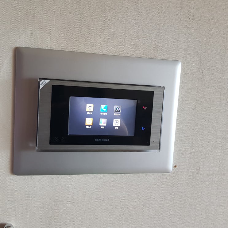 경기도 용인시 수지구 정평로61 성지아파트, 삼성비디오폰 SHT-3527 설치, : 네이버 블로그