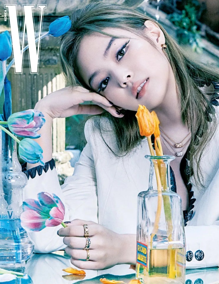 블랙핑크 제니, Blackpink Jennie for W Korea November cover 2020 Issue 12P ...