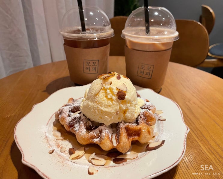창동 카페 커피가 맛있는 모모커피 바닐라라떼 아메리카노 크로플 네이버 블로그