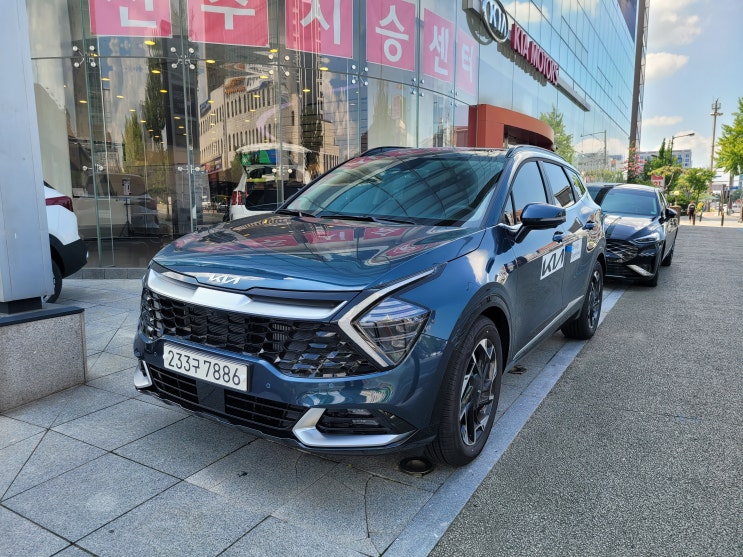 스포티지 NQ5 1.6T AWD (Sportage NQ5 1.6T AWD) 시승기 : 네이버 블로그