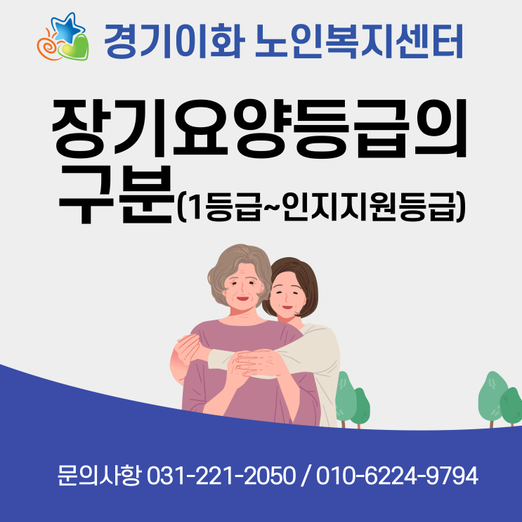 화성/수원/용인/신영통/영통/망포역/서천동/서농동 부근 주간보호 [경기이화노인복지센터] 장기요양등급의 구분 : 네이버 블로그