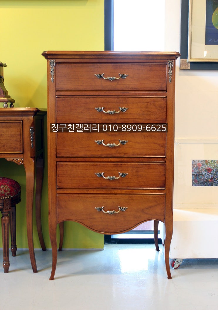 이태리수입가구 아델리노클래식 5단서랍장 엔틱서랍장 원목서랍장 이태리서랍장 정구찬갤러리 용인가구전시 네이버 블로그