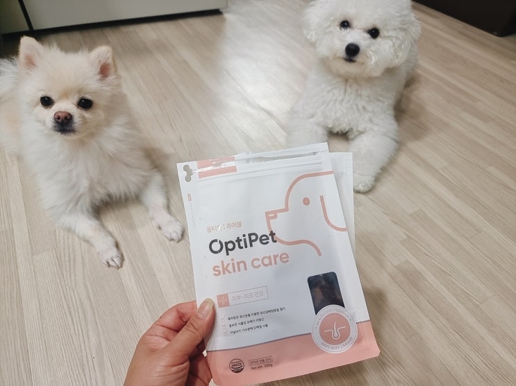 강아지 알러지 개선을 위한 옵티펫(Optipet) 츄어블 피부영양제 : 네이버 블로그