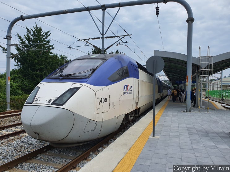 한국철도공사 KTX-산천 409호기(140951-140952) - #844(동해~서울) 열차 : 네이버 블로그