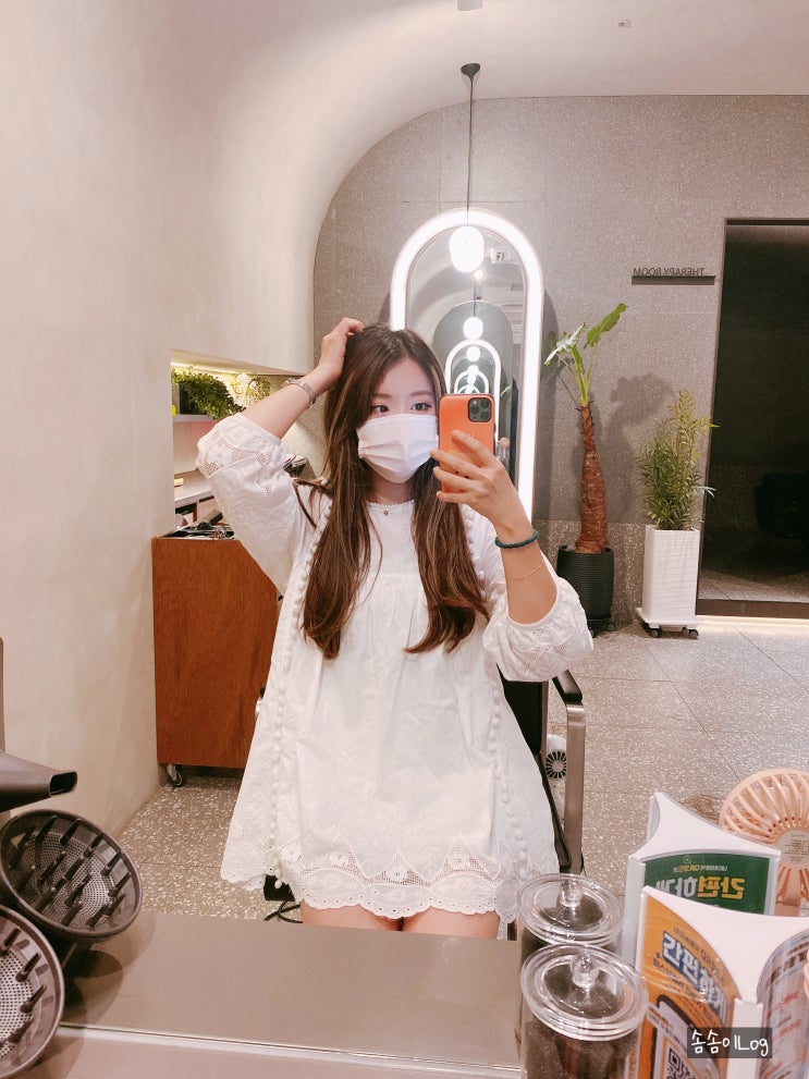 동탄2 미용실 준오헤어 동탄호수점 민지쌤 한테 볼륨펌 And 클리닉 받았어요 네이버 블로그