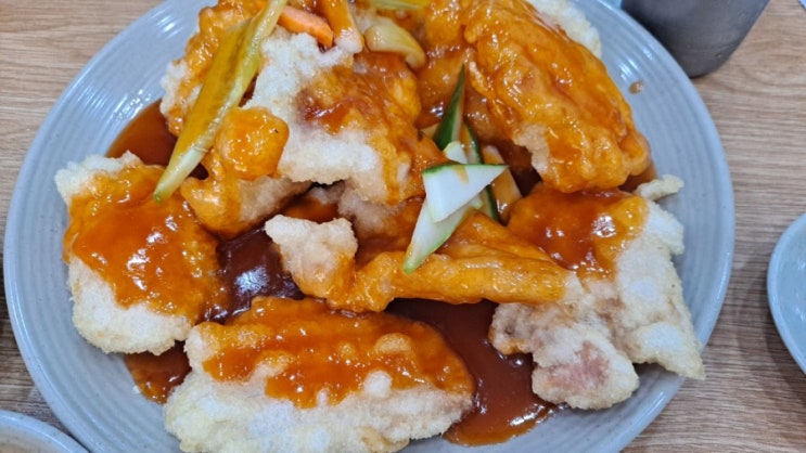 찹쌀탕수육糯米糖醋肉 nuòmǐ táng cù ròu : 네이버 블로그