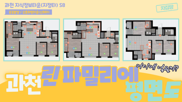 핵심요약정리 과천 린파밀리에 평면도과천 지식정보타운 S8 린 파밀리에 공공분양 신혼희망타운 뭐가 좋을까 네이버 블로그