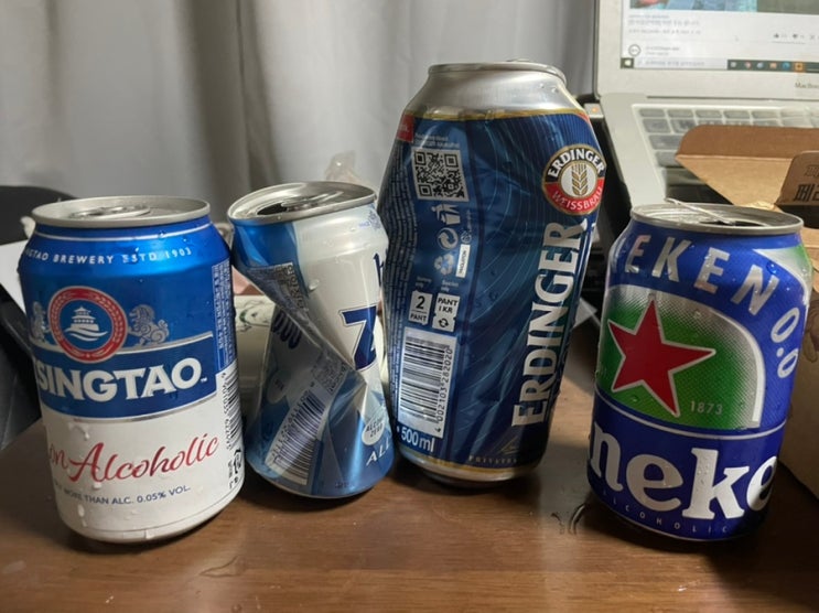 논알콜 맥주무알콜 맥주 후기 하이트 하이네켄 칭따오 에딩거 무알콜 맥주 최강자는 네이버 블로그