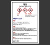Msds 질산 Cas No 7697 37 2 질산msds 질산물질안전보건자료 질산스티커 질산안전스티커 Msds소량용기 경고표지