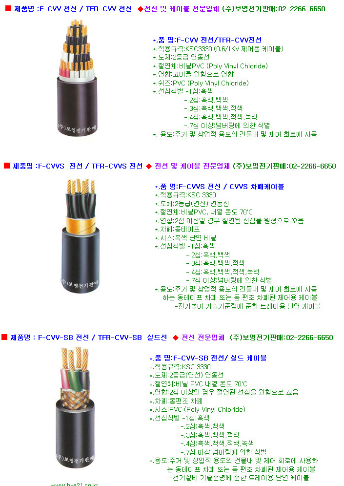 TFR-3전선,TFR-CVV전선,TFR-CVVS전선,CVV-SB전선 단가표 : 네이버 블로그