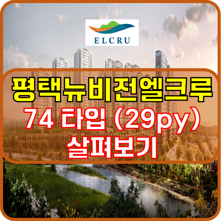 평택뉴비전엘크루 74㎡(29py) 내부 구조 및 매물 현황 : 네이버 블로그