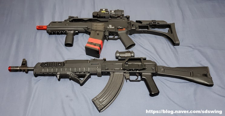 KWA(KSC) AK 74M ERG 전동블로우백 첫인상 : 네이버 블로그