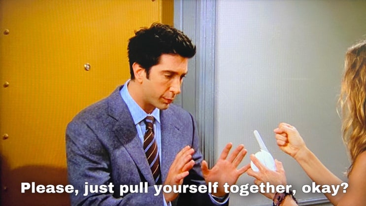 [미드 프렌즈 영어표현] pull oneself together 침착하다, 마음을 가다듬다 : 네이버 블로그