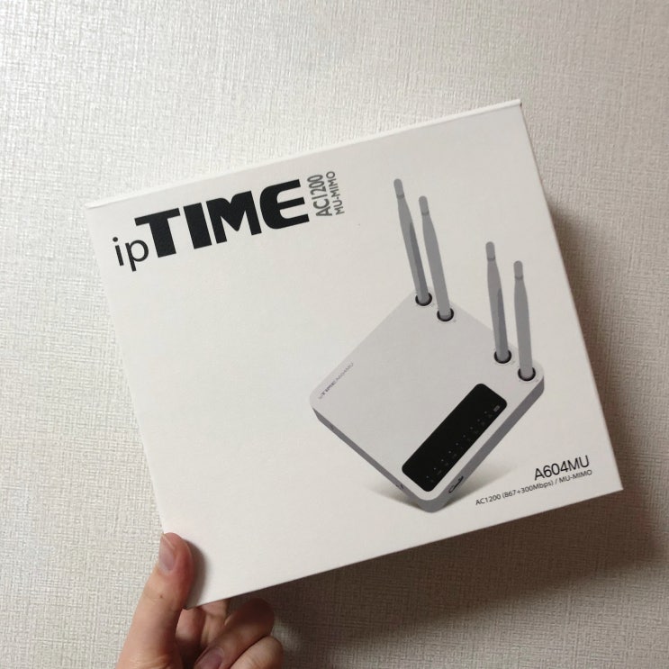 ip타임 공유기 추천 A604MU 설치 및 ip타임 비밀번호 설정방법 내돈내산 : 네이버 블로그