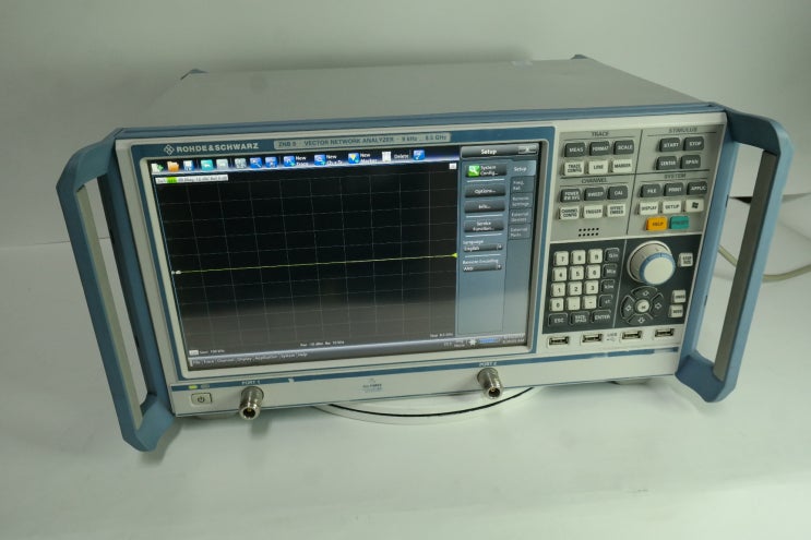 R&S ZNB8 Vector Network Analyzer, 2 ports 8.5GHz 네트워크분석기 렌탈 판매 수리 교정 ...