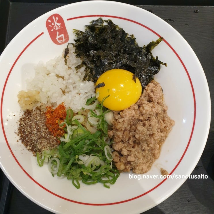잠실 월드타워몰 단바쿠라멘 마제멘 아카라멘 Feat 어반스코트 네이버 블로그